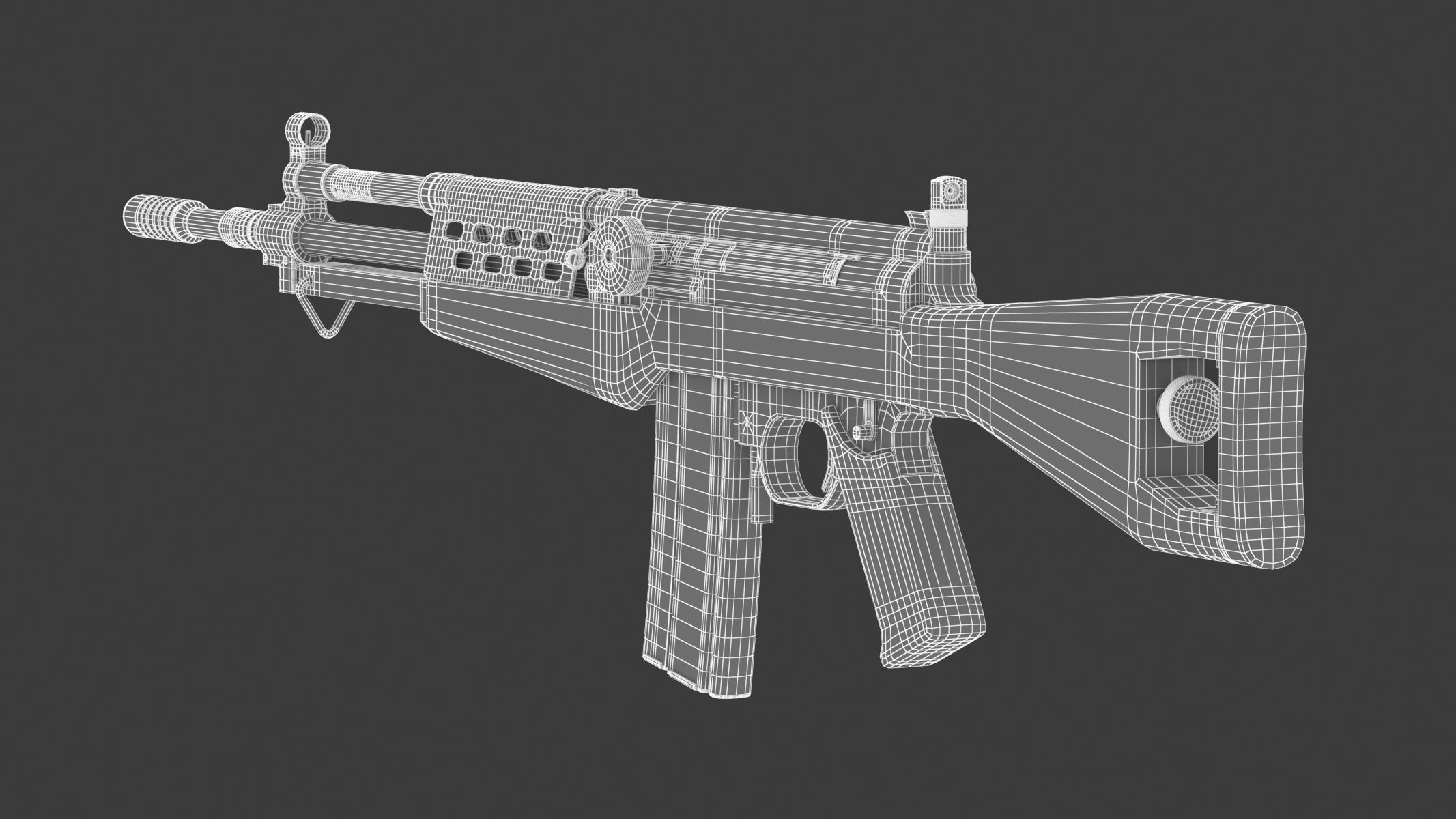 Madsen LAR 3D model | CGTrader