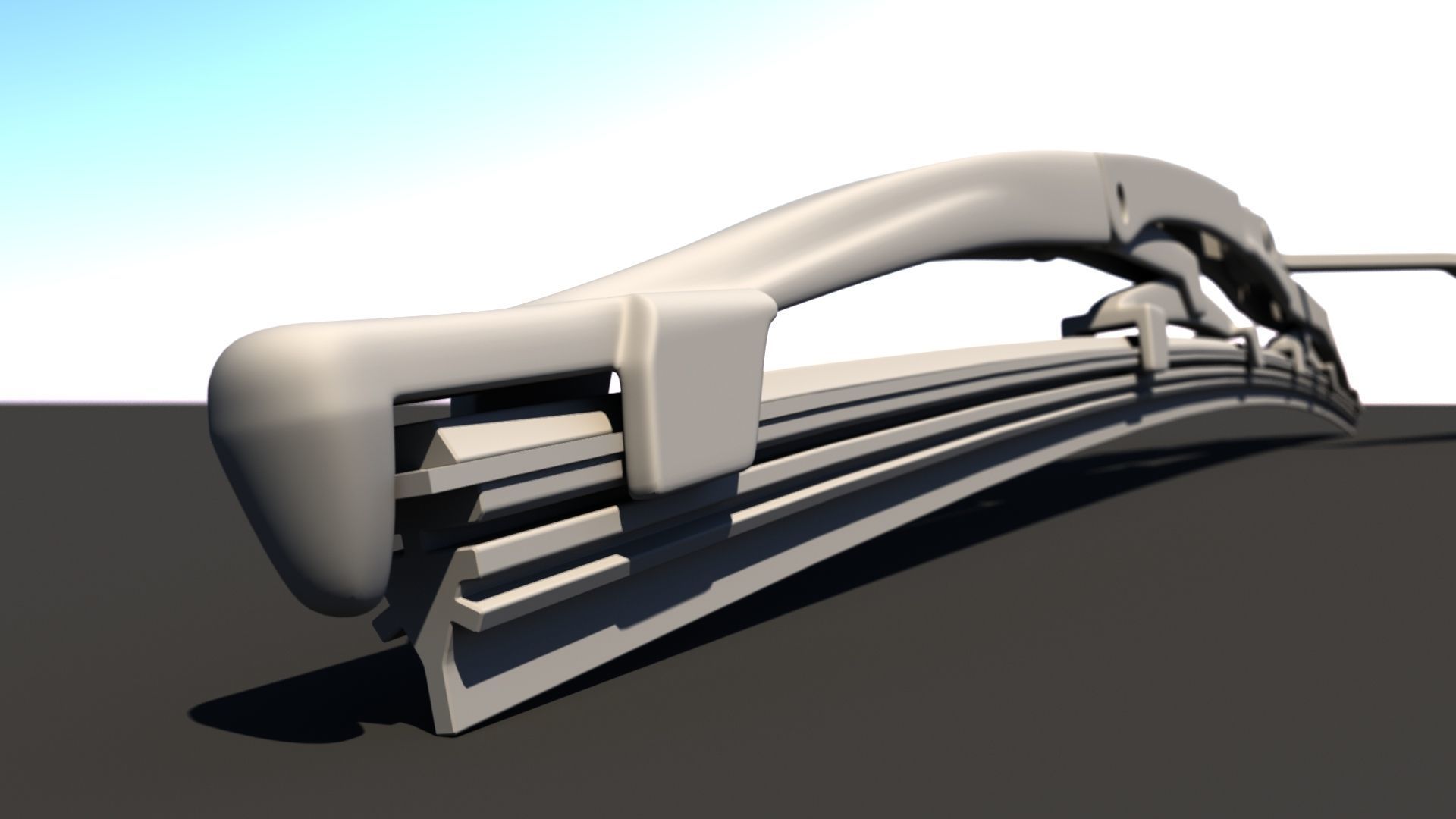 Car Windscreen Wiper 3D model | CGTrader