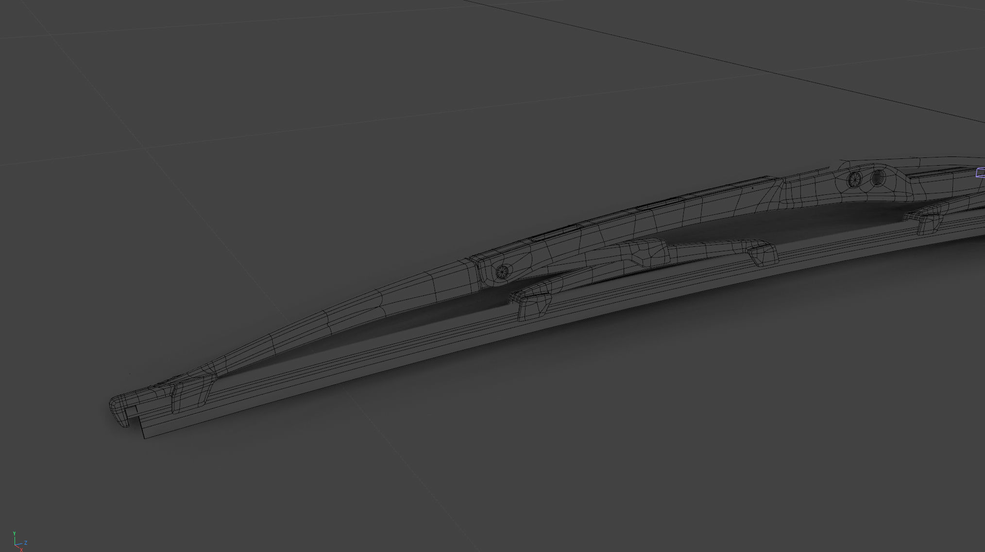 Car Windscreen Wiper 3D model | CGTrader