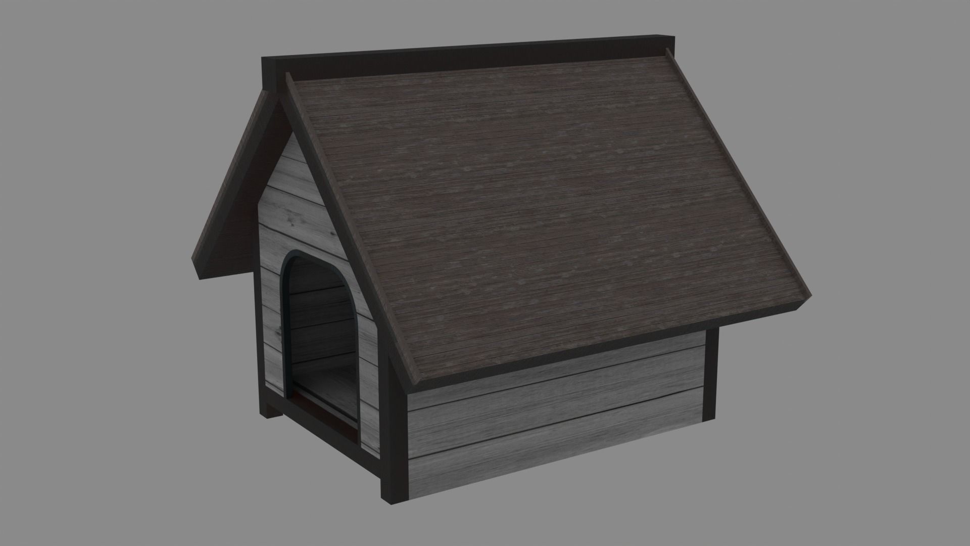 Dog House free 3D model | CGTrader