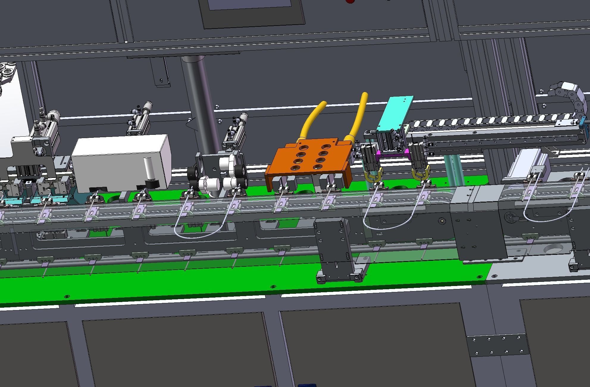 Automatic cutting and welding line 3D model | CGTrader