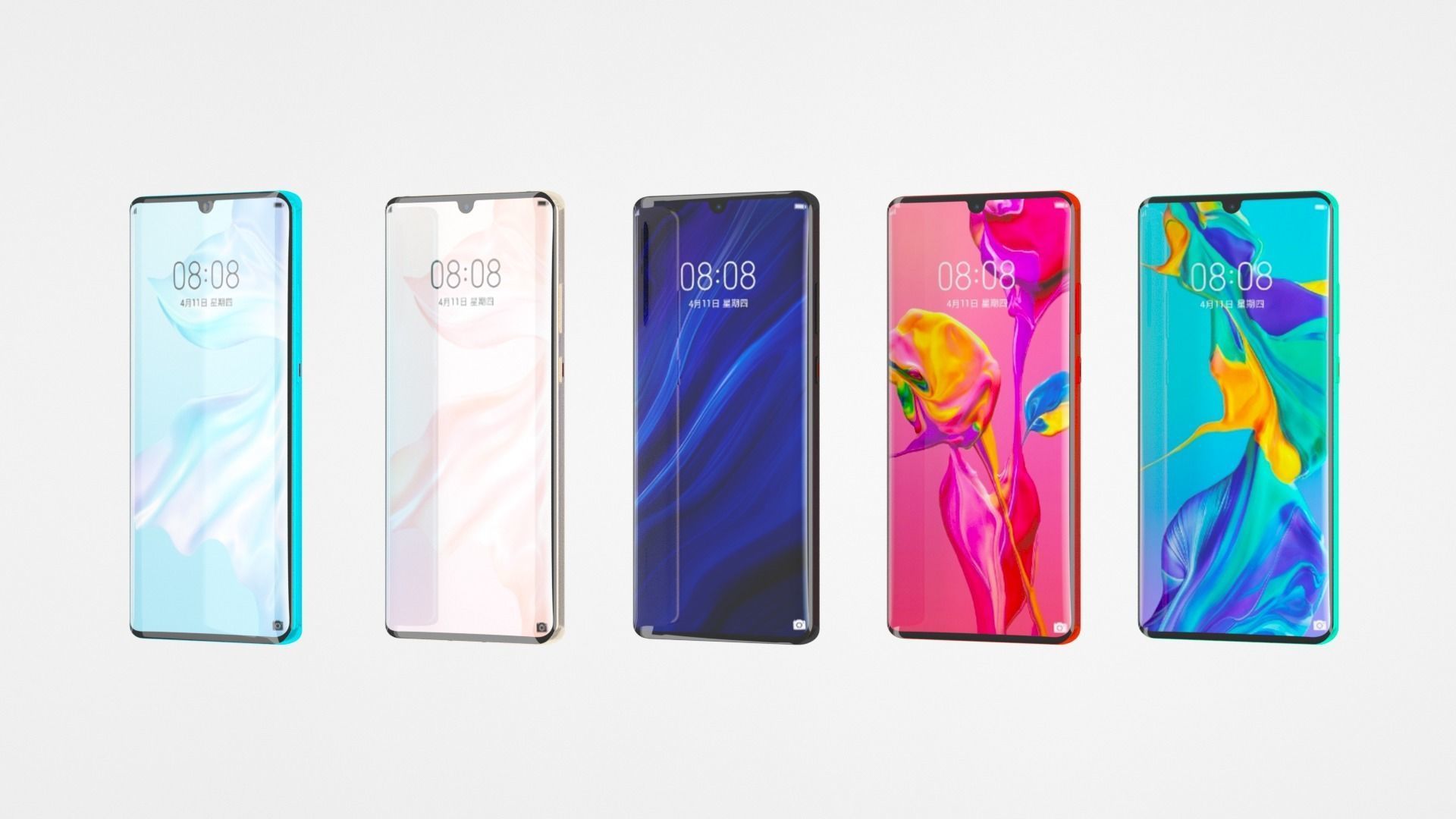 HUAWEI P30 Pro cell phone 3D model | CGTrader