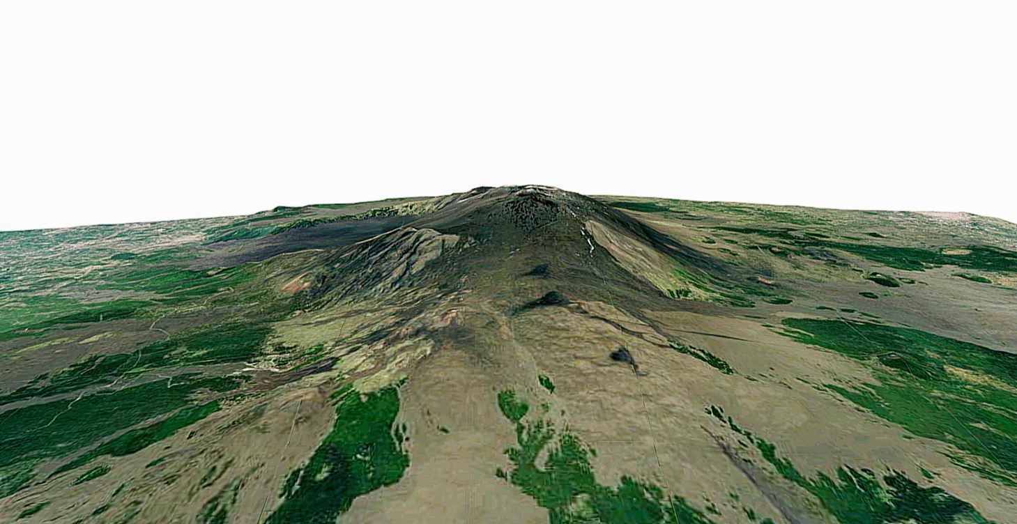 3D model Mount Etna - Volcano VR / AR / low-poly | CGTrader