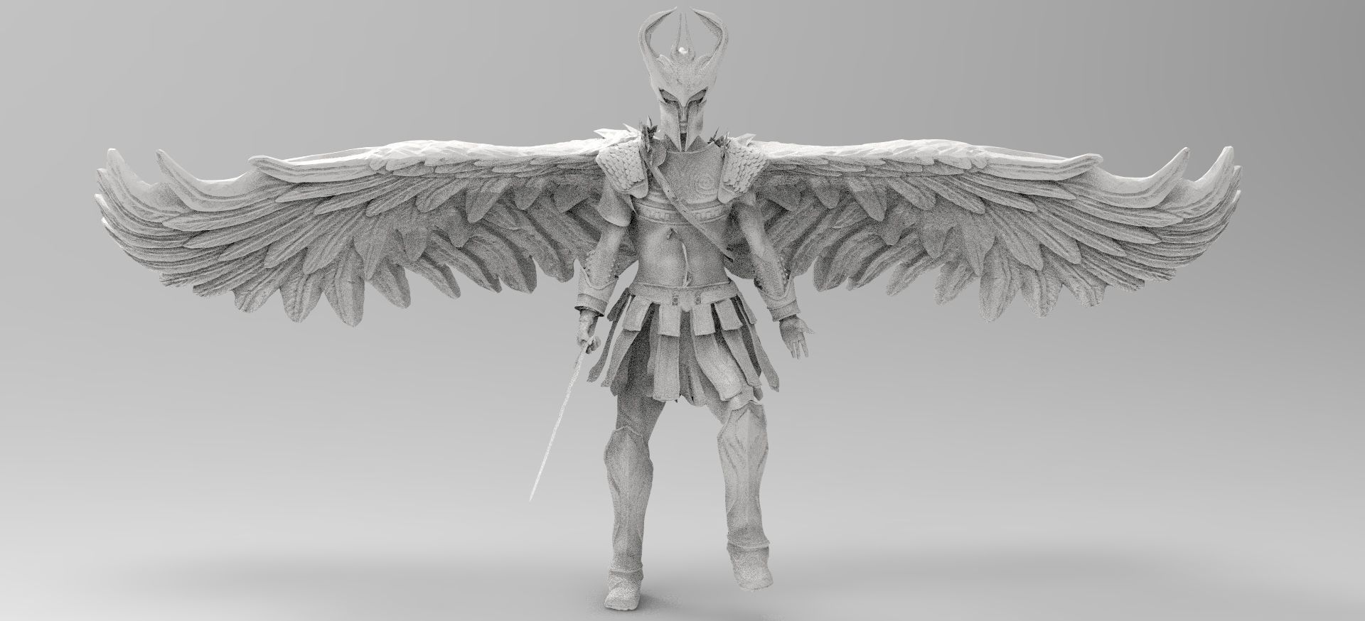Fallen Angel 3 variations 3D model | CGTrader