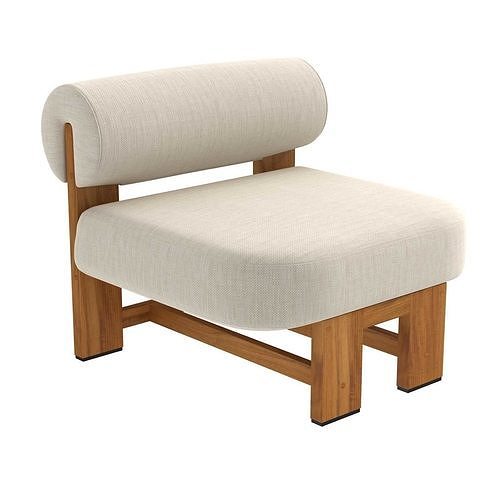 Malta Outdoor Chair by High Fashion Home 3D model | CGTrader