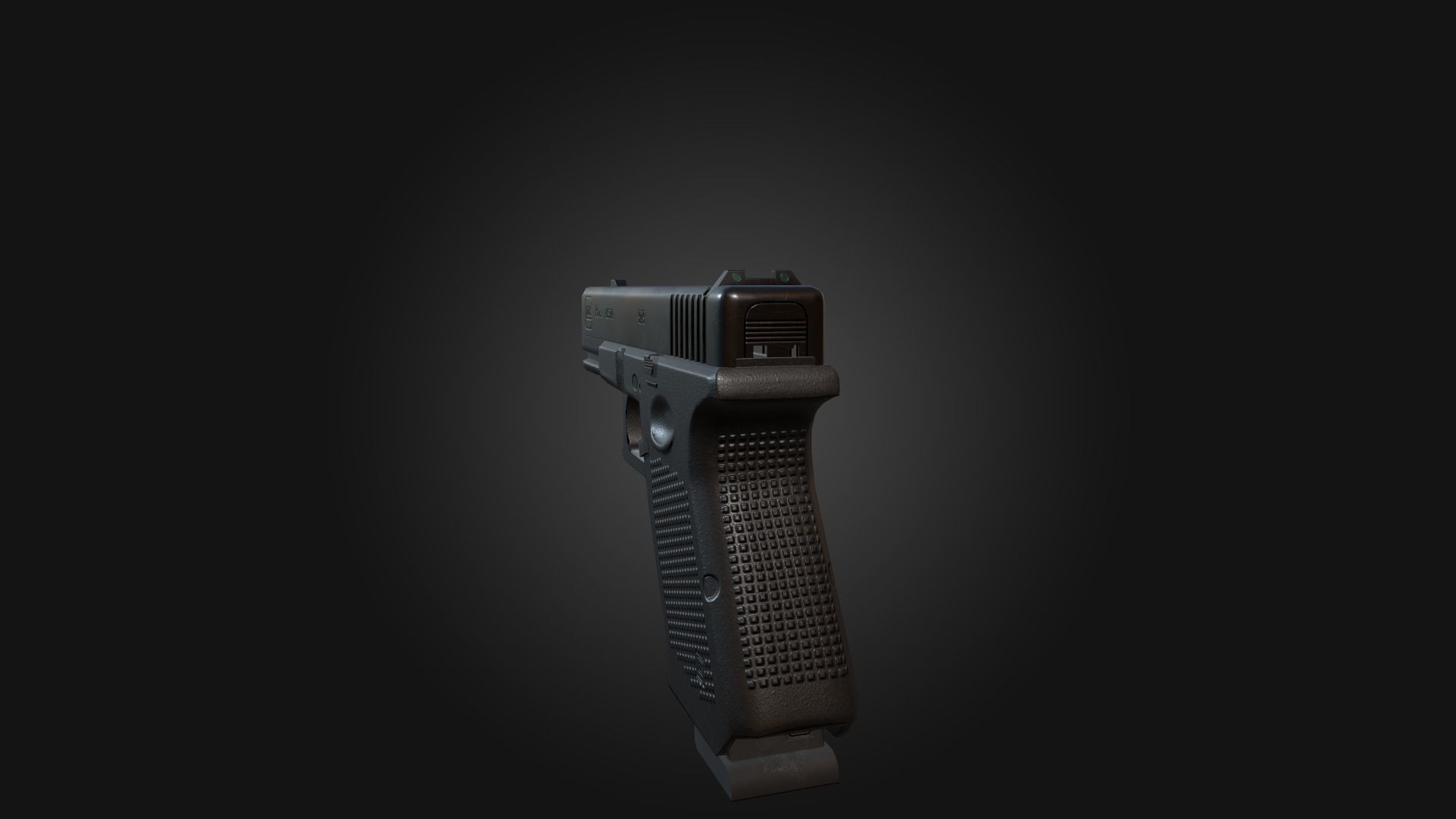 Glock 19 Low Poly Game-ready free VR / AR / low-poly 3D model | CGTrader