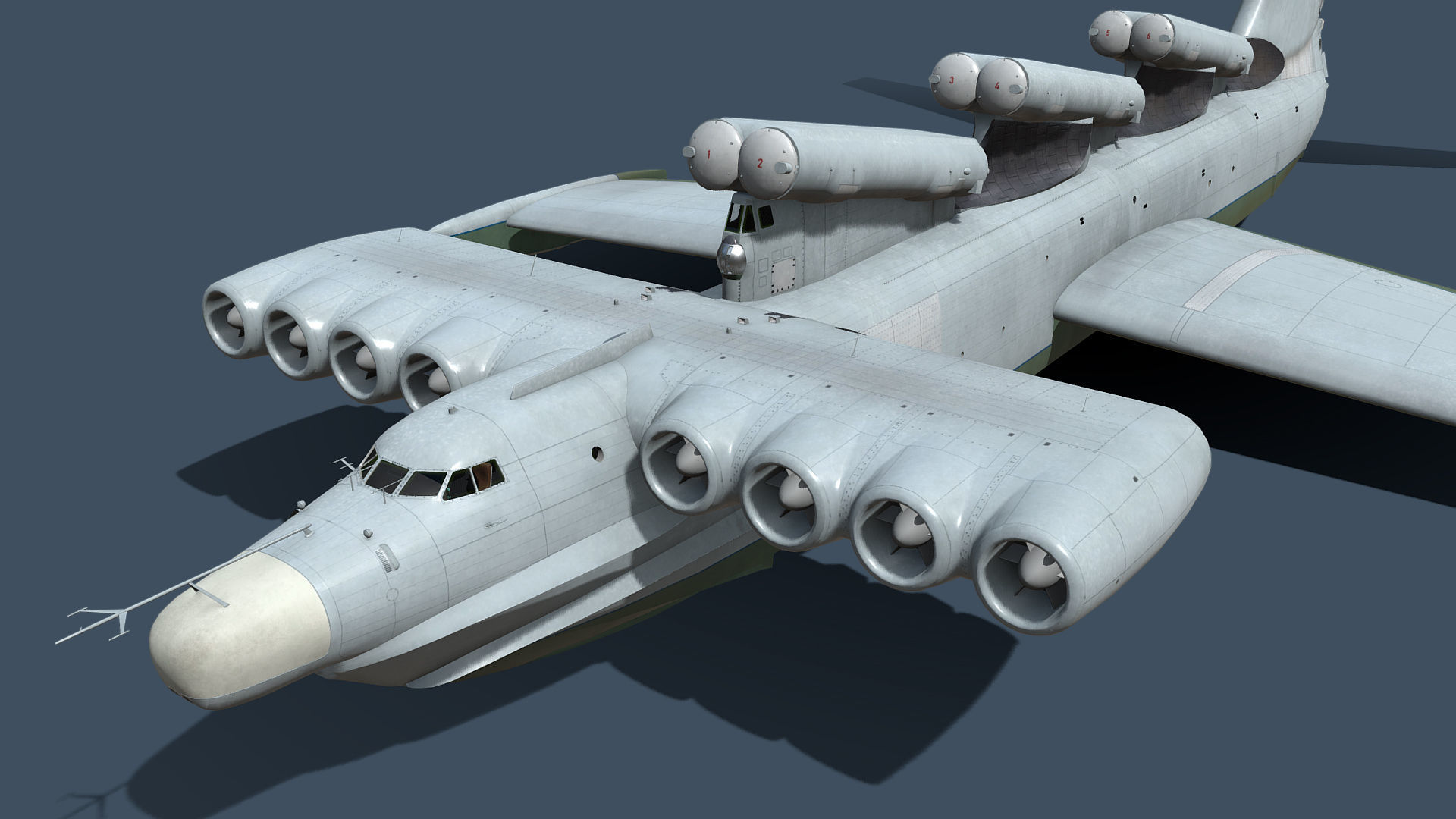3D model Lun-class ekranoplan project 903 VR / AR / low-poly | CGTrader