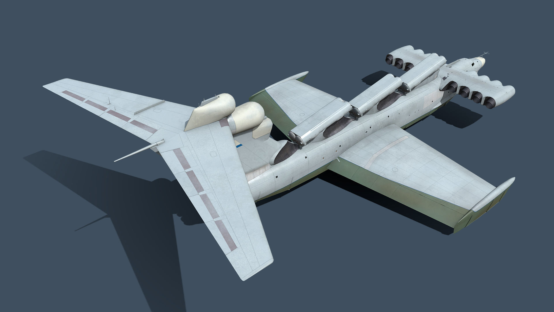 3D model Lun-class ekranoplan project 903 VR / AR / low-poly | CGTrader