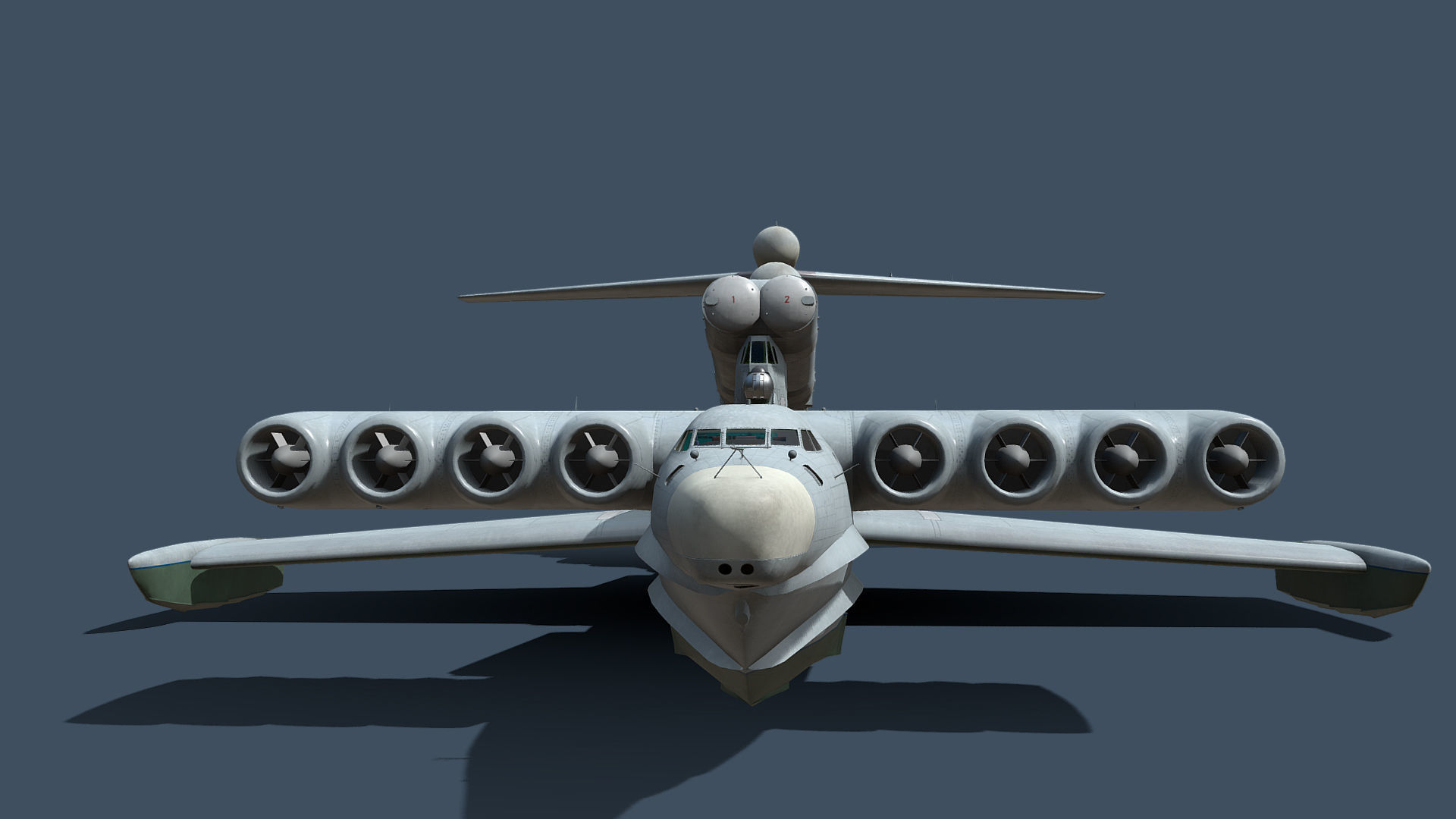 3D model Lun-class ekranoplan project 903 VR / AR / low-poly | CGTrader