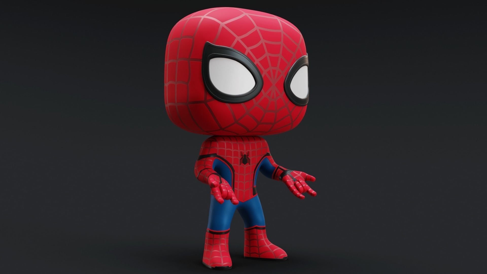 Funko Spider-Man MCU 1 3D model | CGTrader