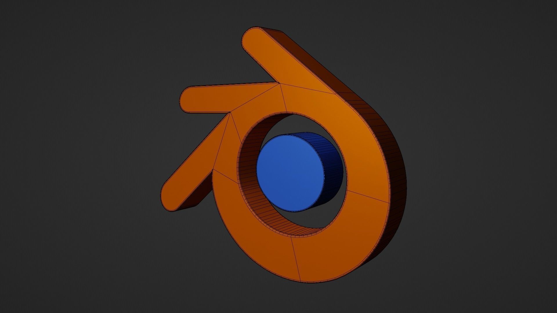 Free 3d Blender Logo free 3D model animated | CGTrader