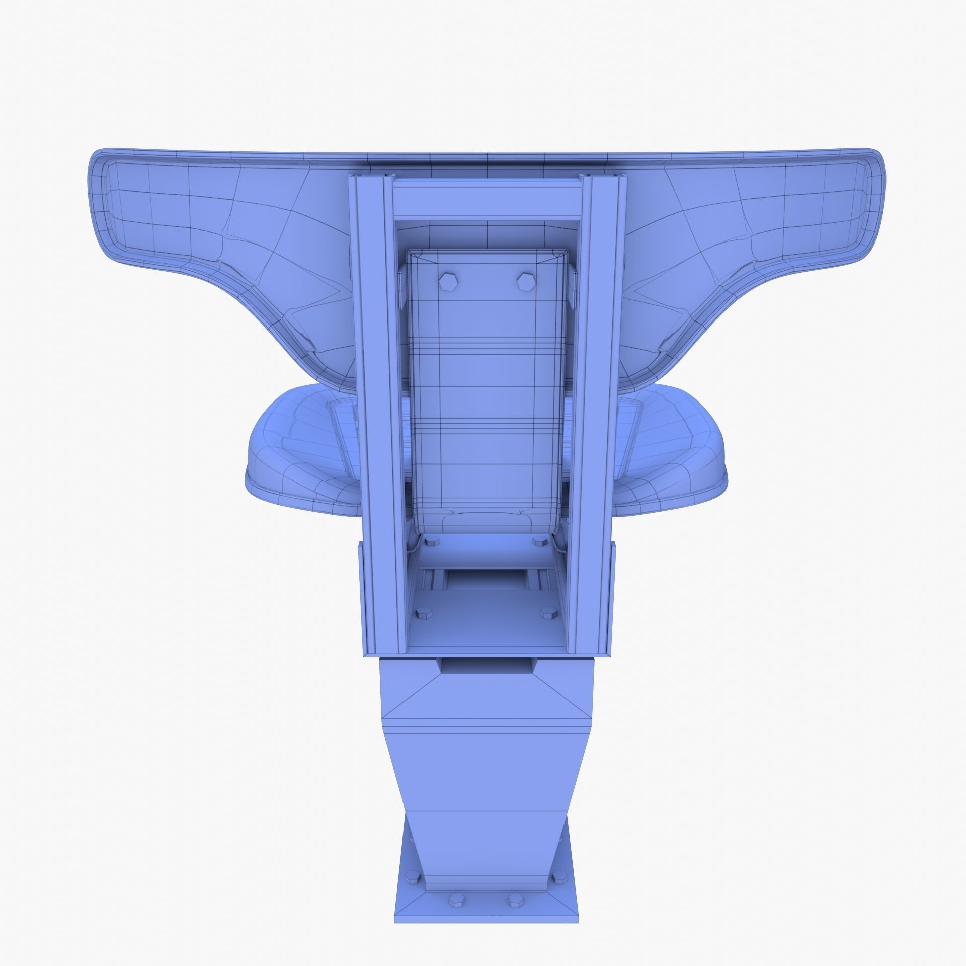 Tractor seat 3D model | CGTrader