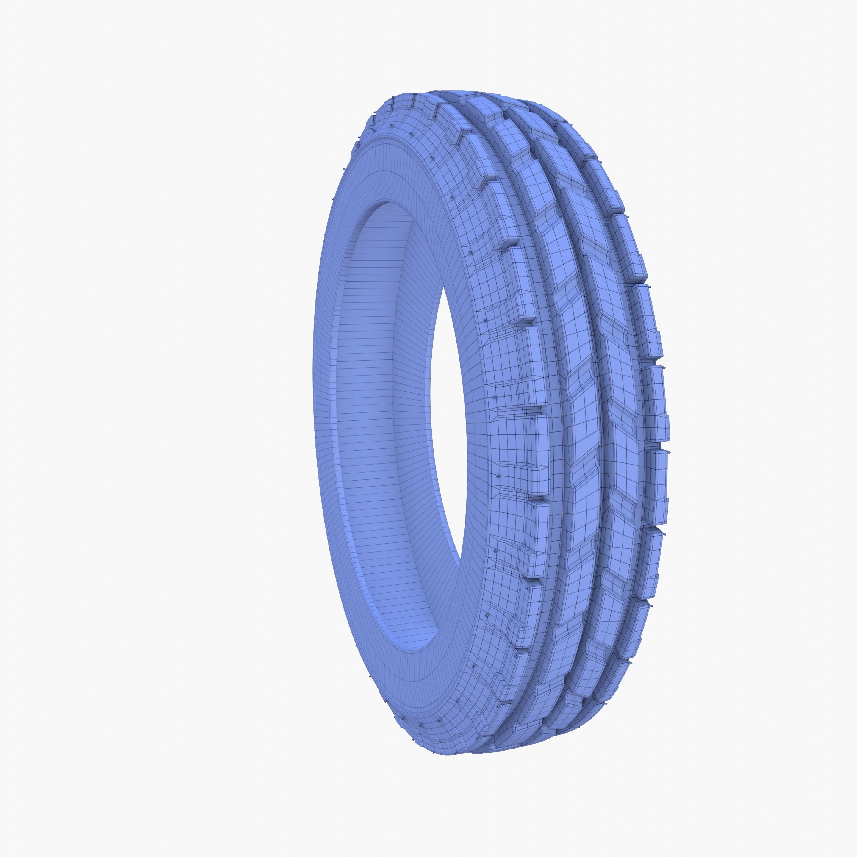 Tractor Tire v1 3D model | CGTrader
