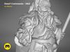Dwarf Commando - DnD Set 3D model 3D printable | CGTrader