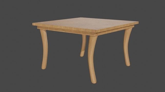 3D model Low poly Table with Blender VR / AR / low-poly | CGTrader