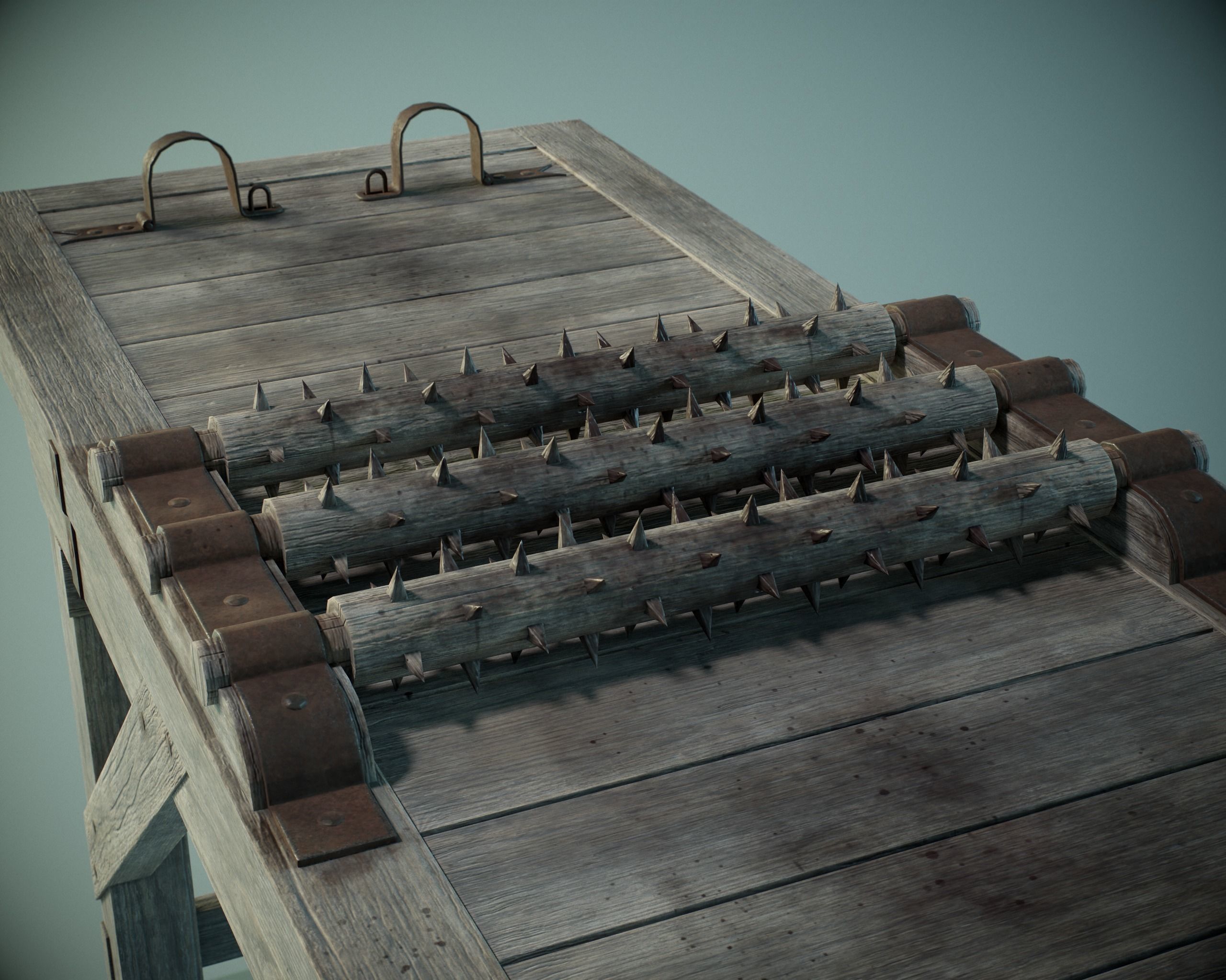 3D model Medieval Torture Rack PBR VR / AR / low-poly | CGTrader