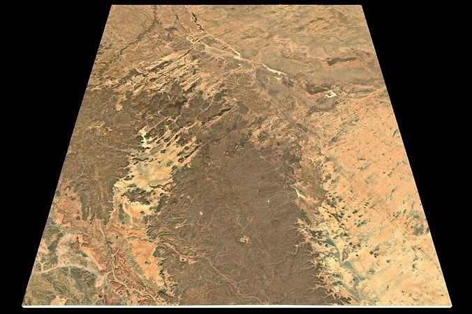 NEOM city topography Saudi Arabia - tile n27 e37 3D model | CGTrader