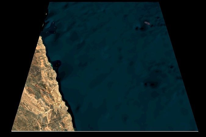 NEOM city topography Saudi Arabia - tile n26 e34 3D model | CGTrader