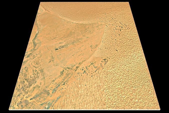 NEOM city topography Saudi Arabia - tile n28 e39 3D model | CGTrader