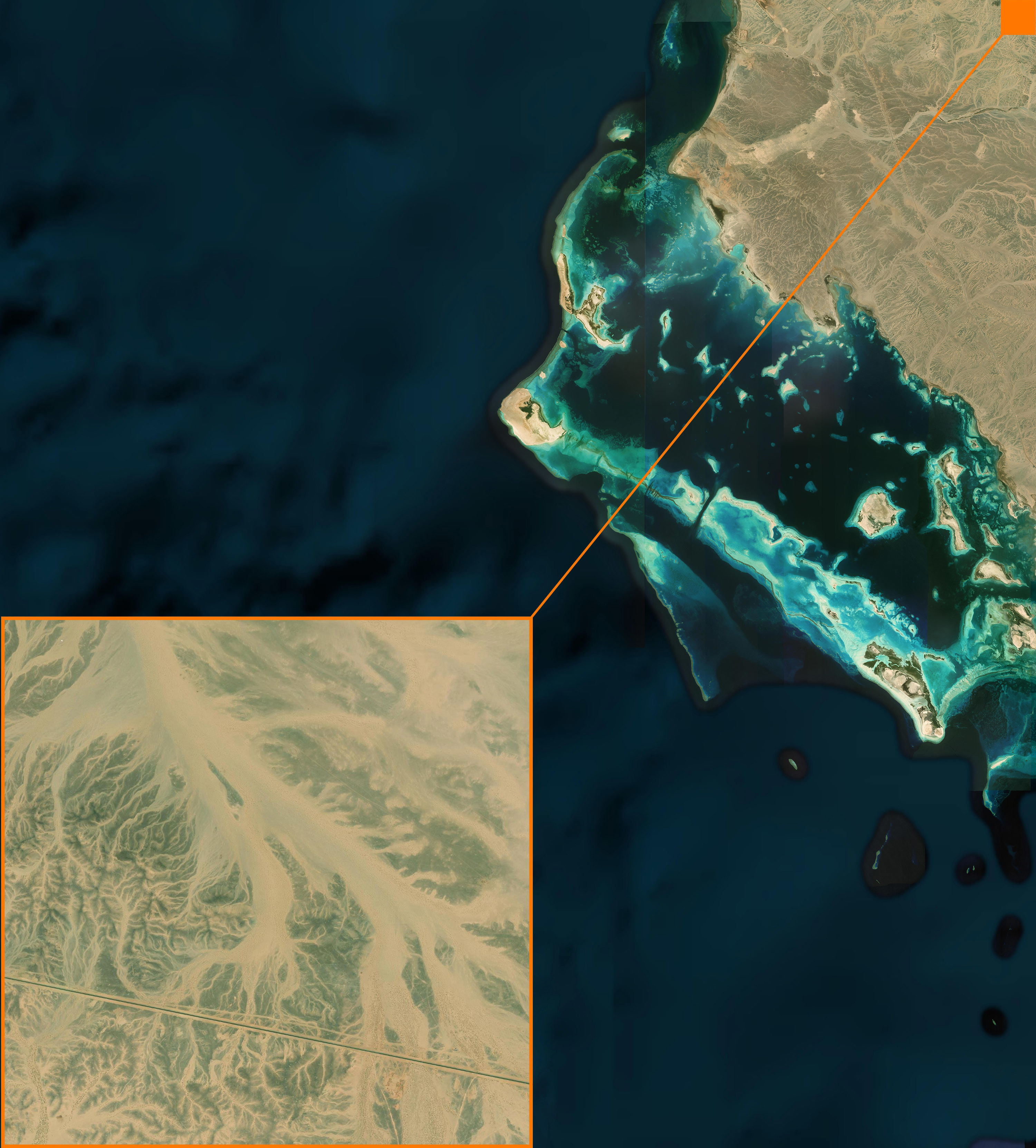 NEOM city topography Saudi Arabia - tile n25 e36 3D model | CGTrader