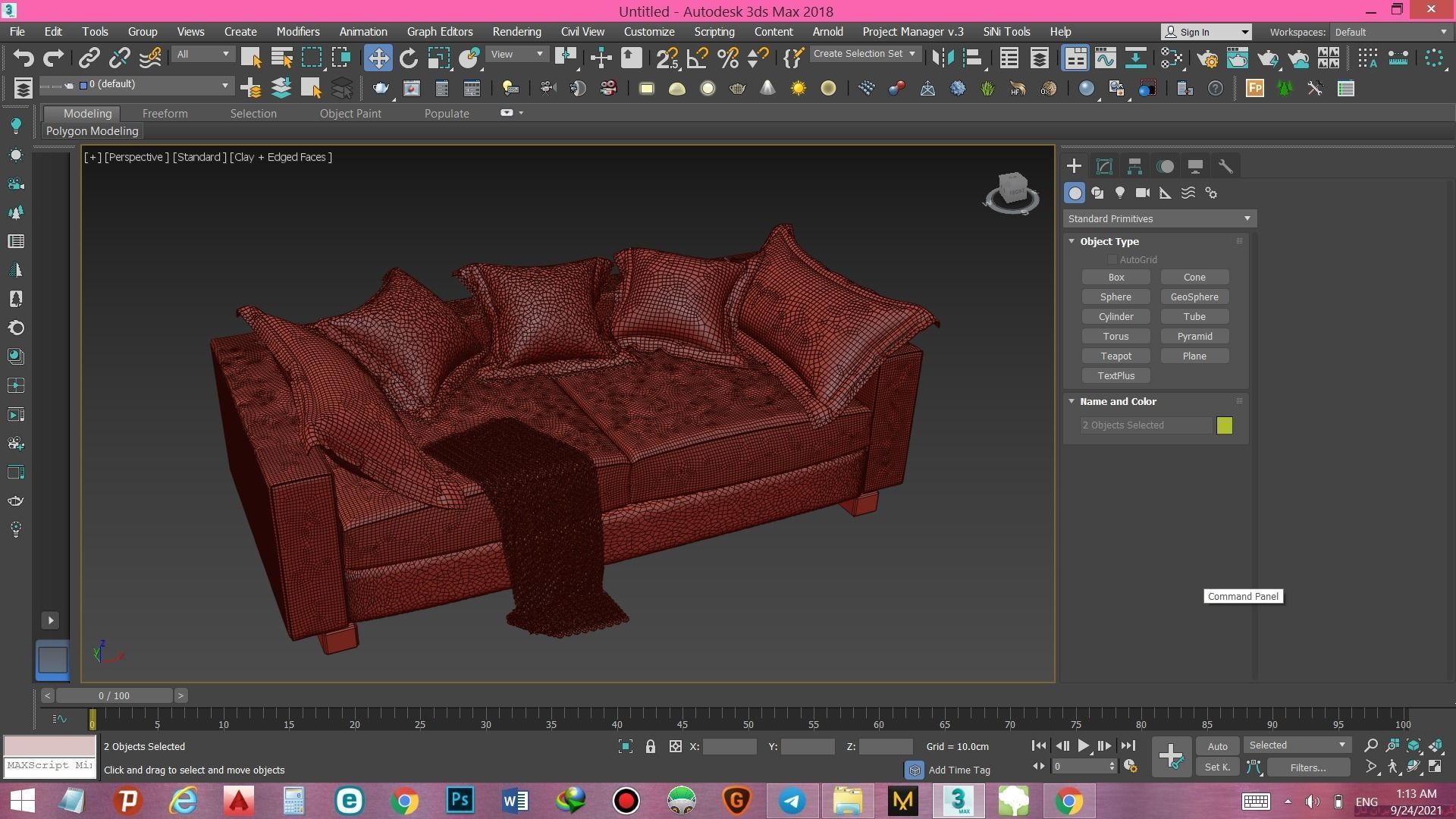 Andromeda Sofa 3D model | CGTrader