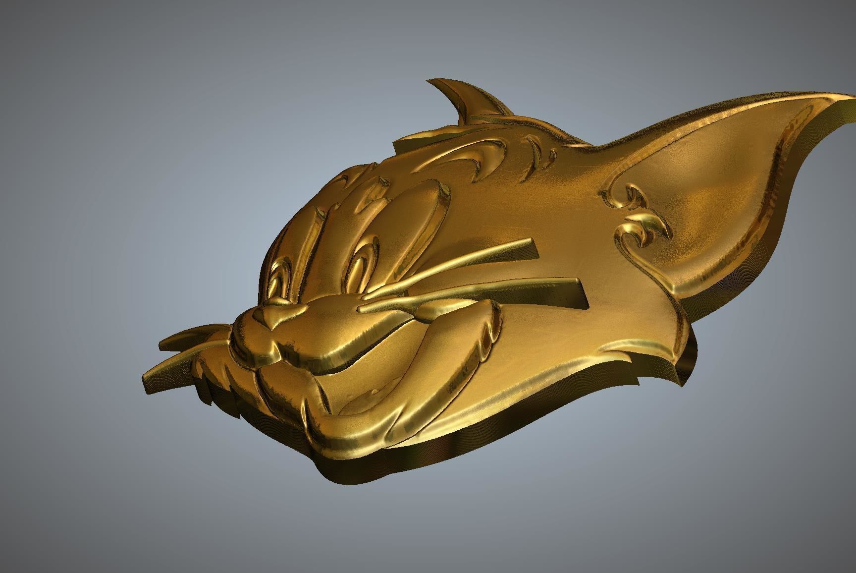 TOM FACE 3D model 3D printable | CGTrader