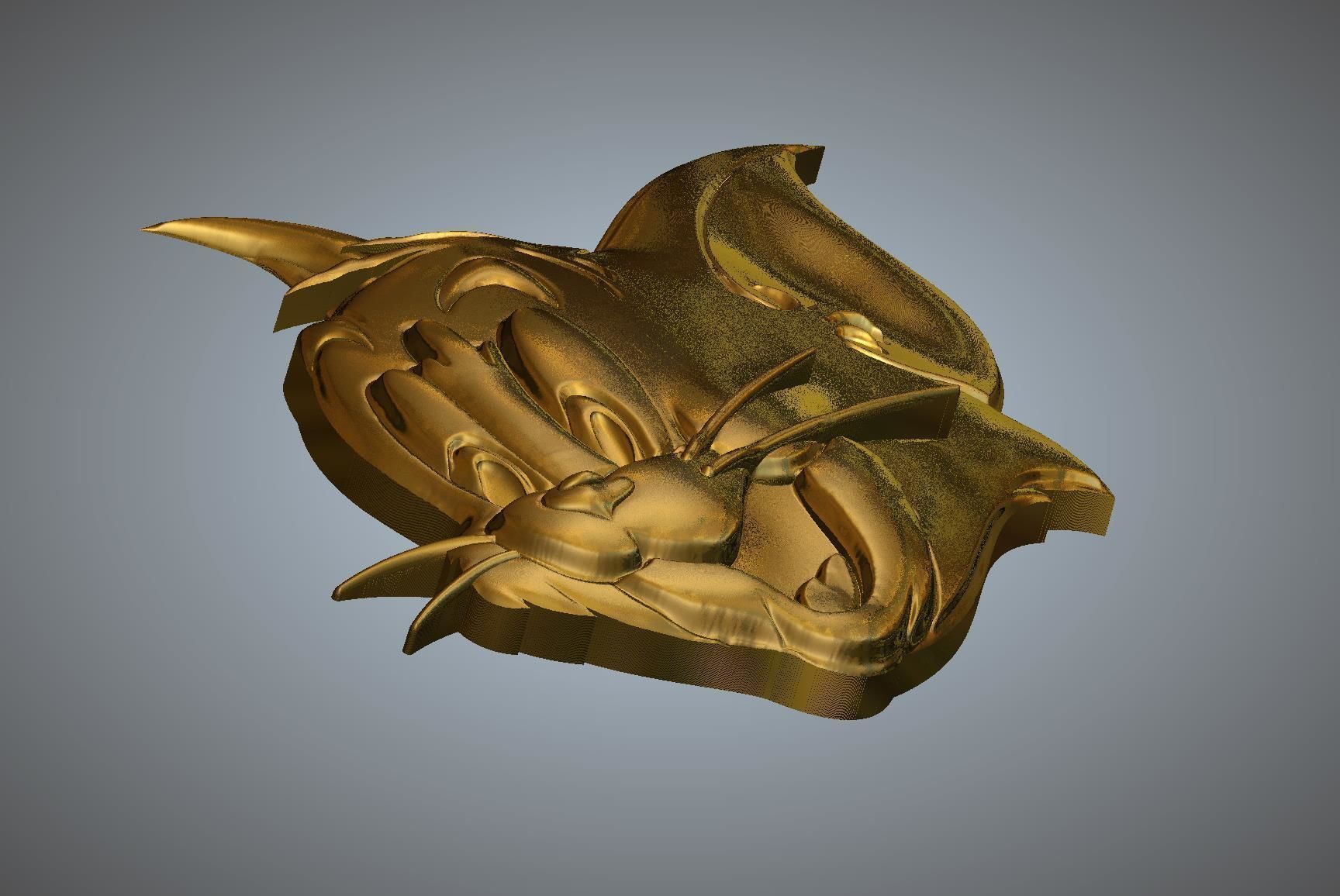 TOM FACE 3D model 3D printable | CGTrader