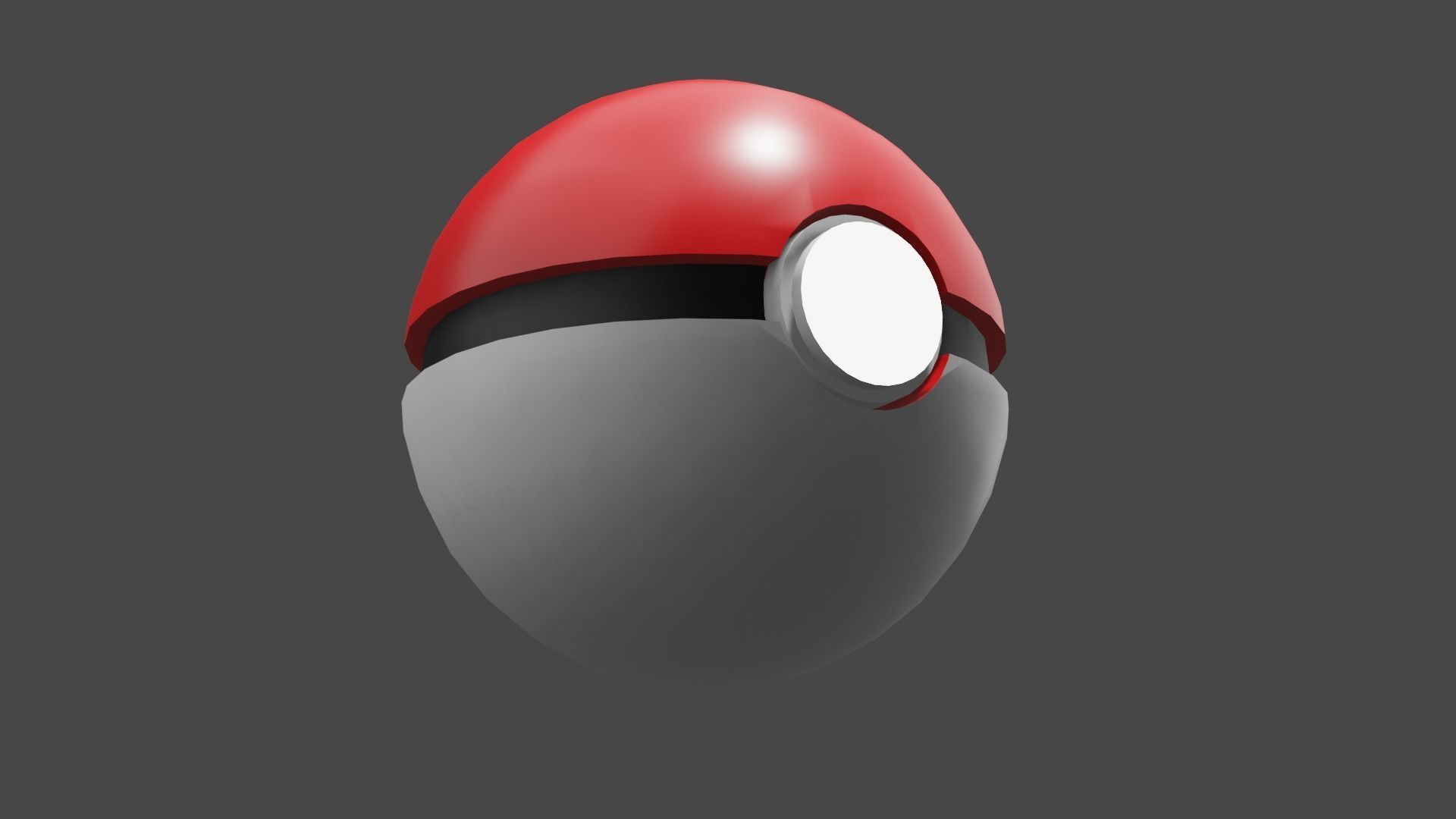 poke ball free VR / AR / low-poly 3D model | CGTrader