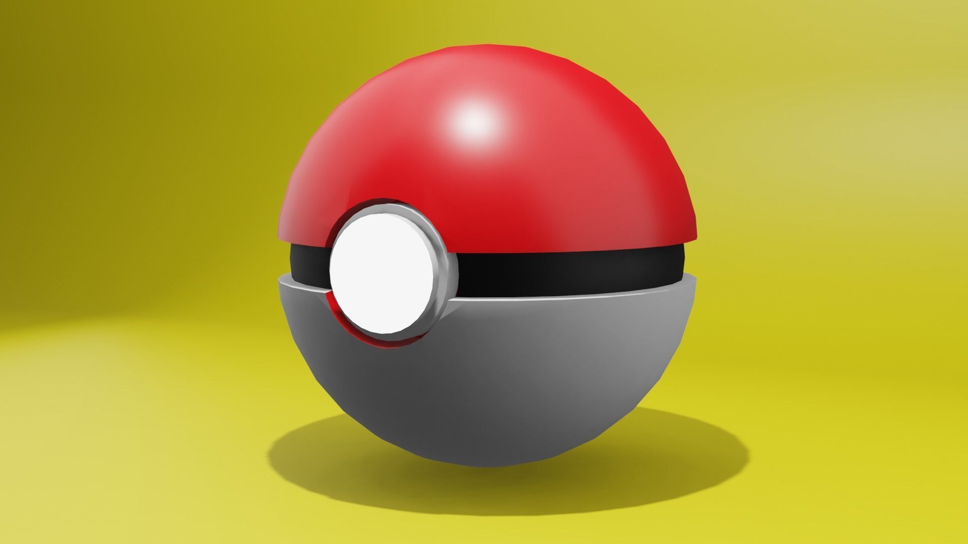 poke ball free VR / AR / low-poly 3D model | CGTrader