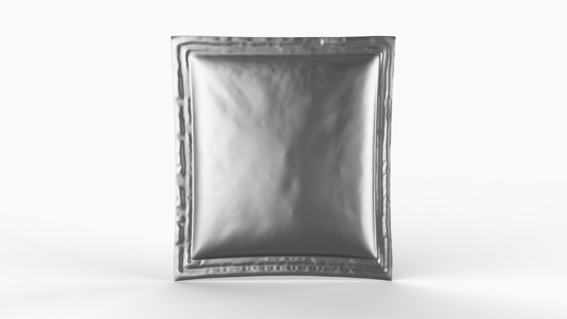Sachet packing Mockup 3D model | CGTrader