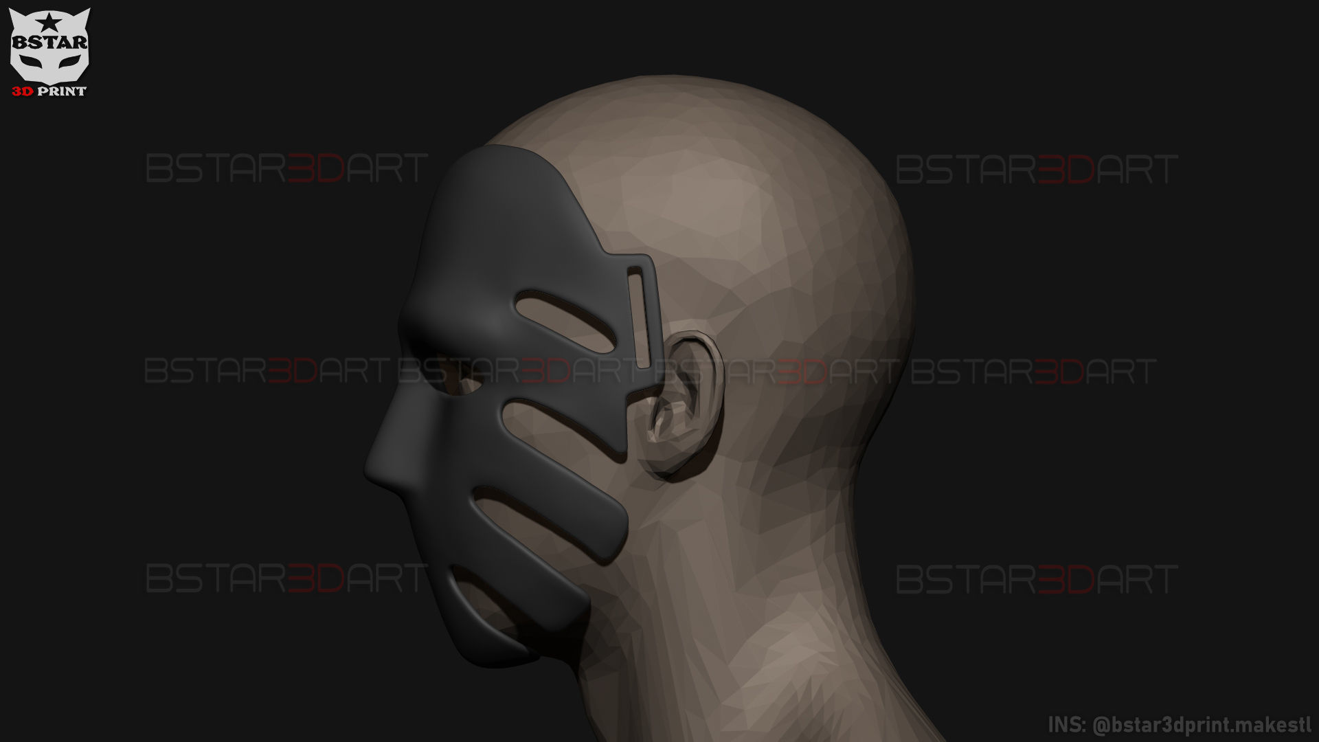 Squid Game Mask - The Waiter No29 Mask 3D model 3D printable | CGTrader