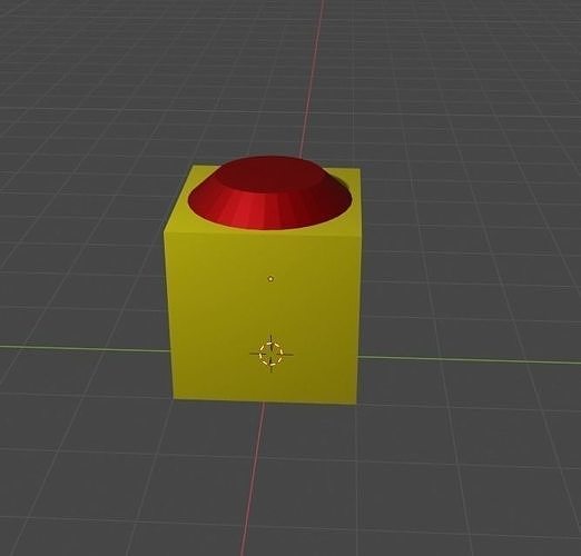 Button Box 3D model | CGTrader