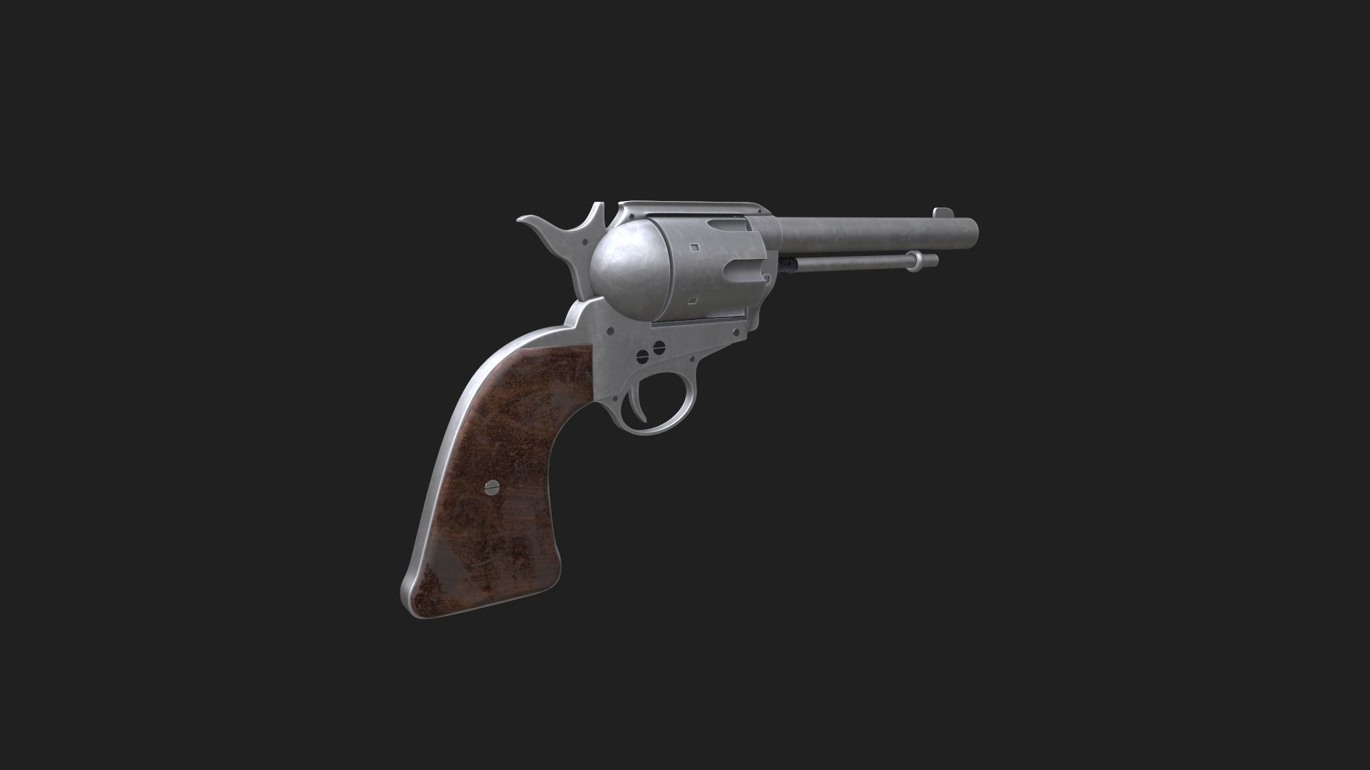 Revolver 3D model | CGTrader