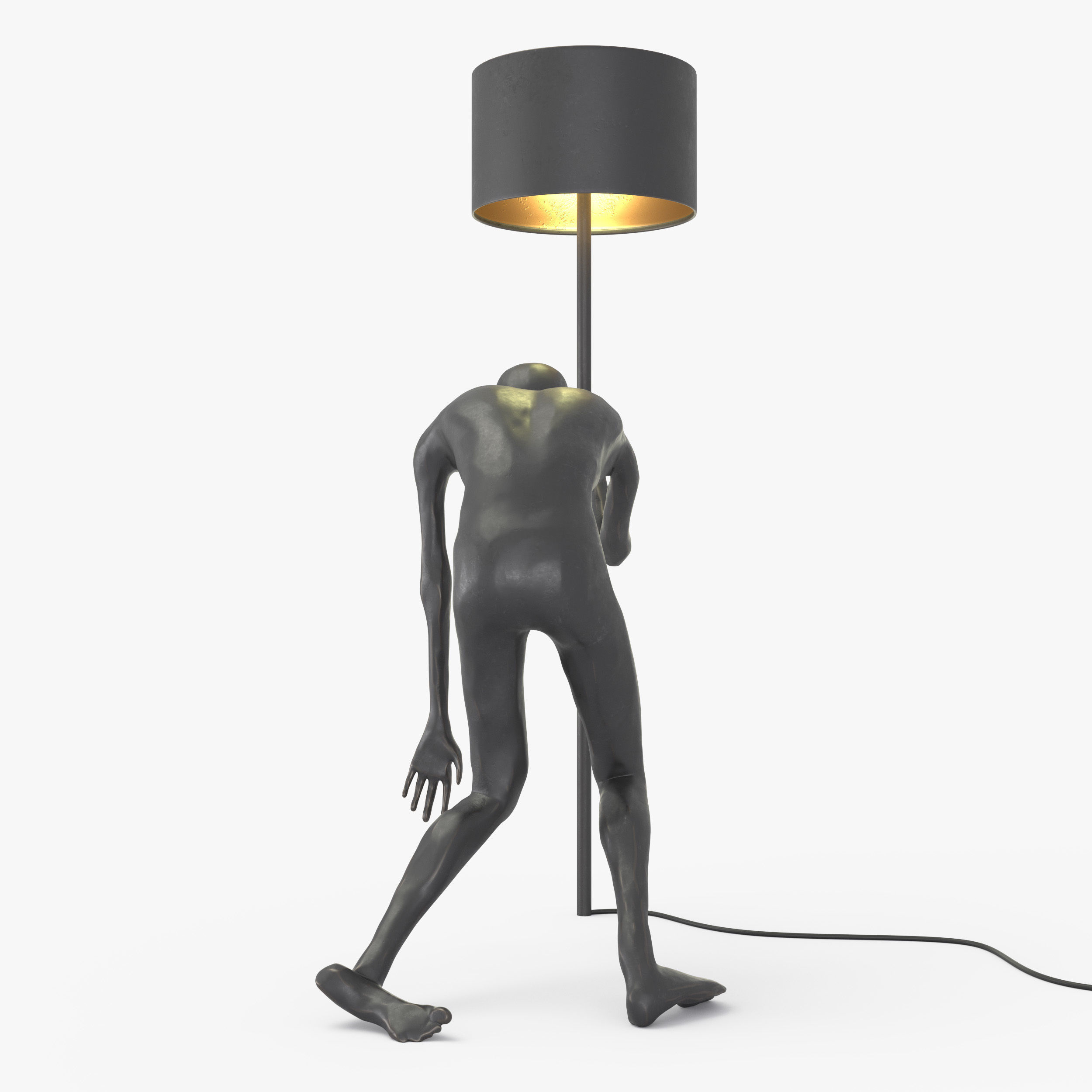 Old man Lamp 3D model | CGTrader