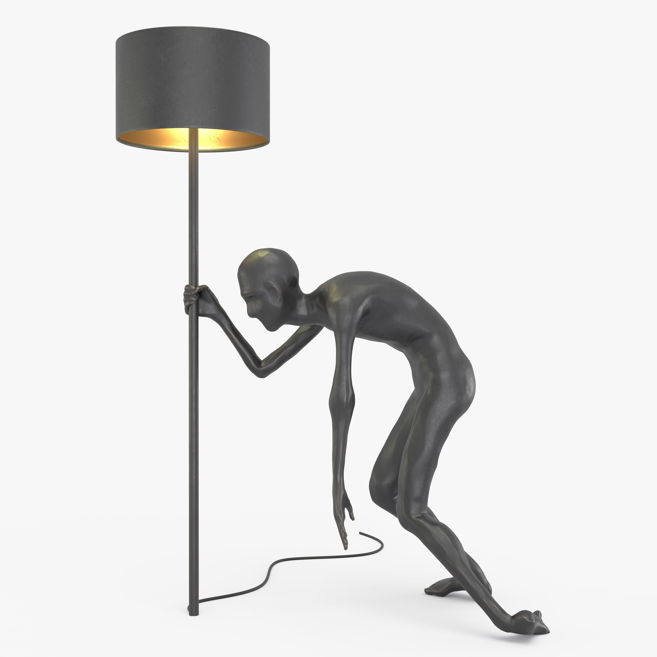 Old man Lamp 3D model | CGTrader