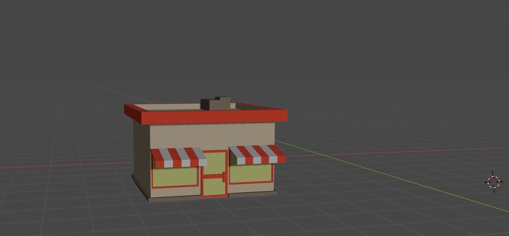 3D model low poly stores pack VR / AR / low-poly | CGTrader