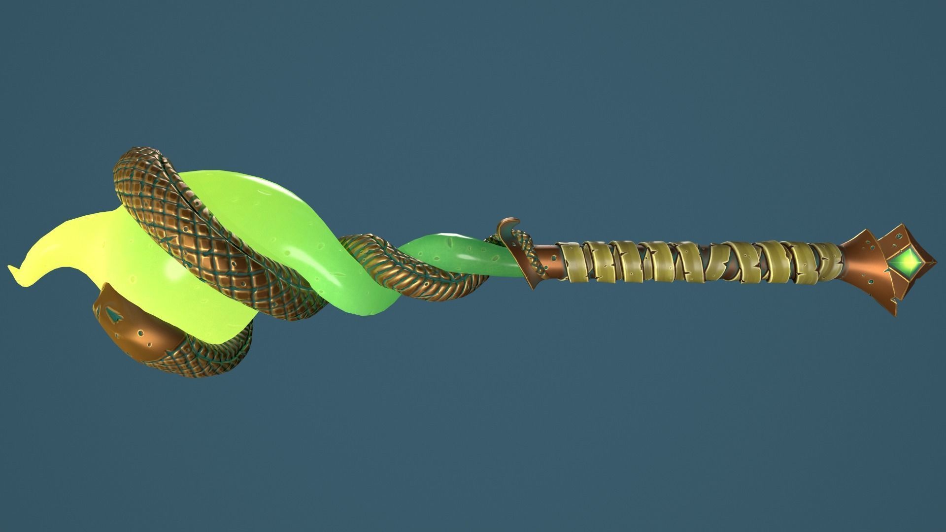 3D model Snake mace VR / AR / low-poly | CGTrader