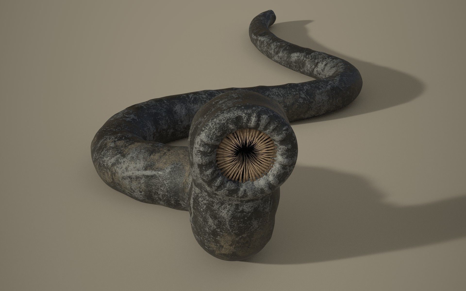 Shai-Hulud Sandworm 3D model | CGTrader