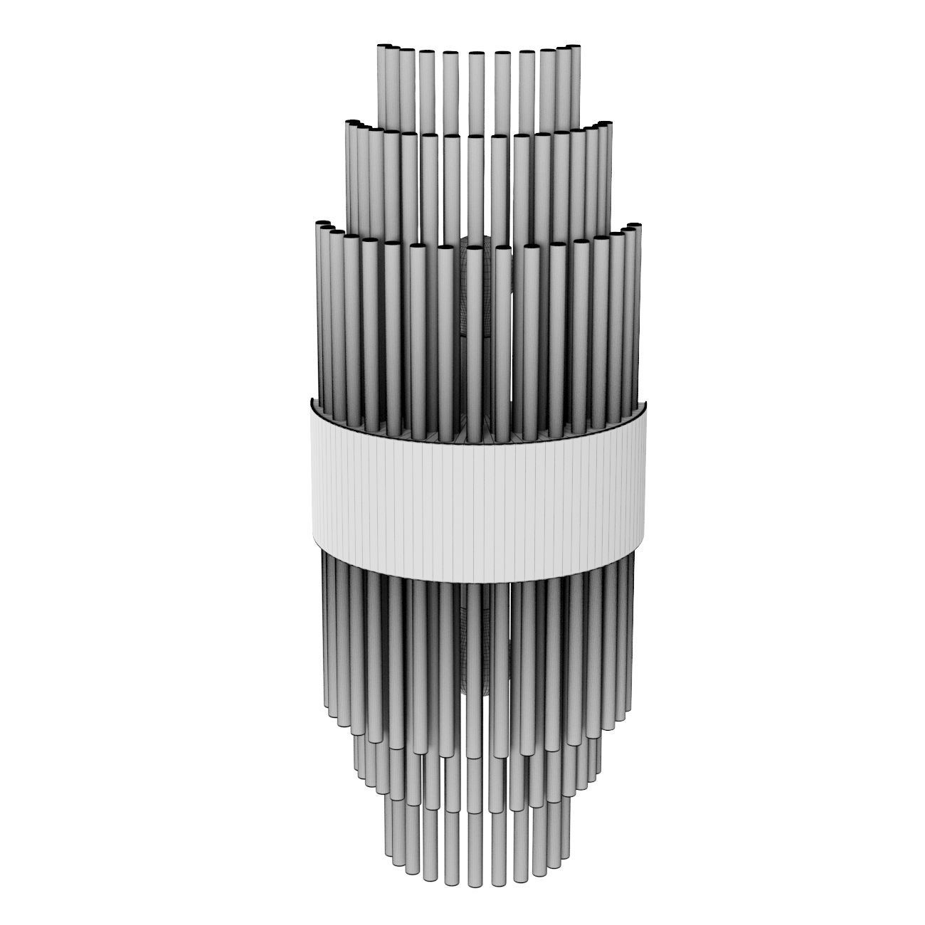BRA GLASS CHROME 3D model | CGTrader