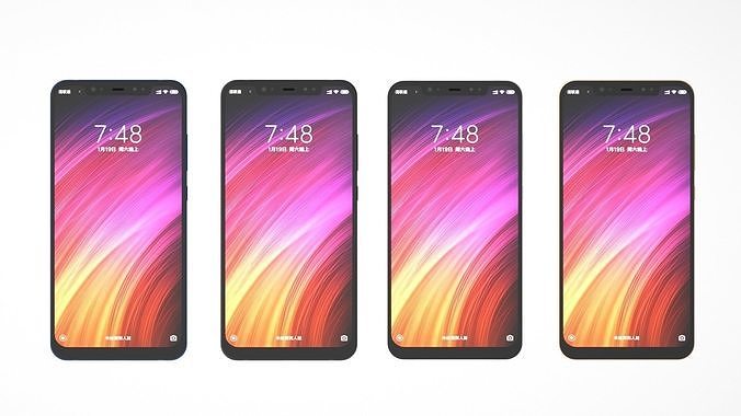 XIAOMI 8 cell phone 3D model | CGTrader