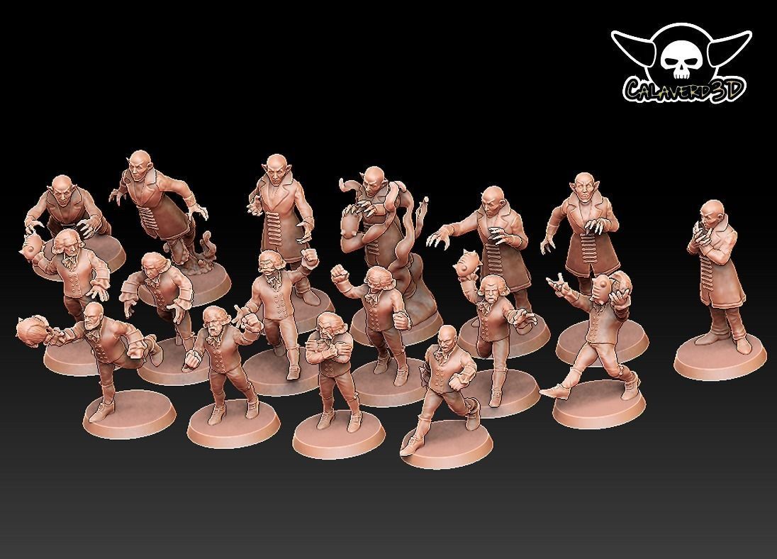 Vampire team for Fantasy football 3D model 3D printable | CGTrader