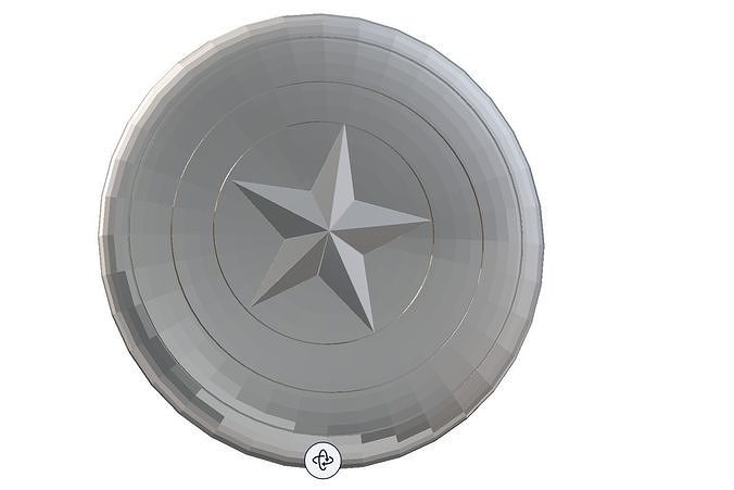 Cap Shield 3D model 3D model 3D printable | CGTrader