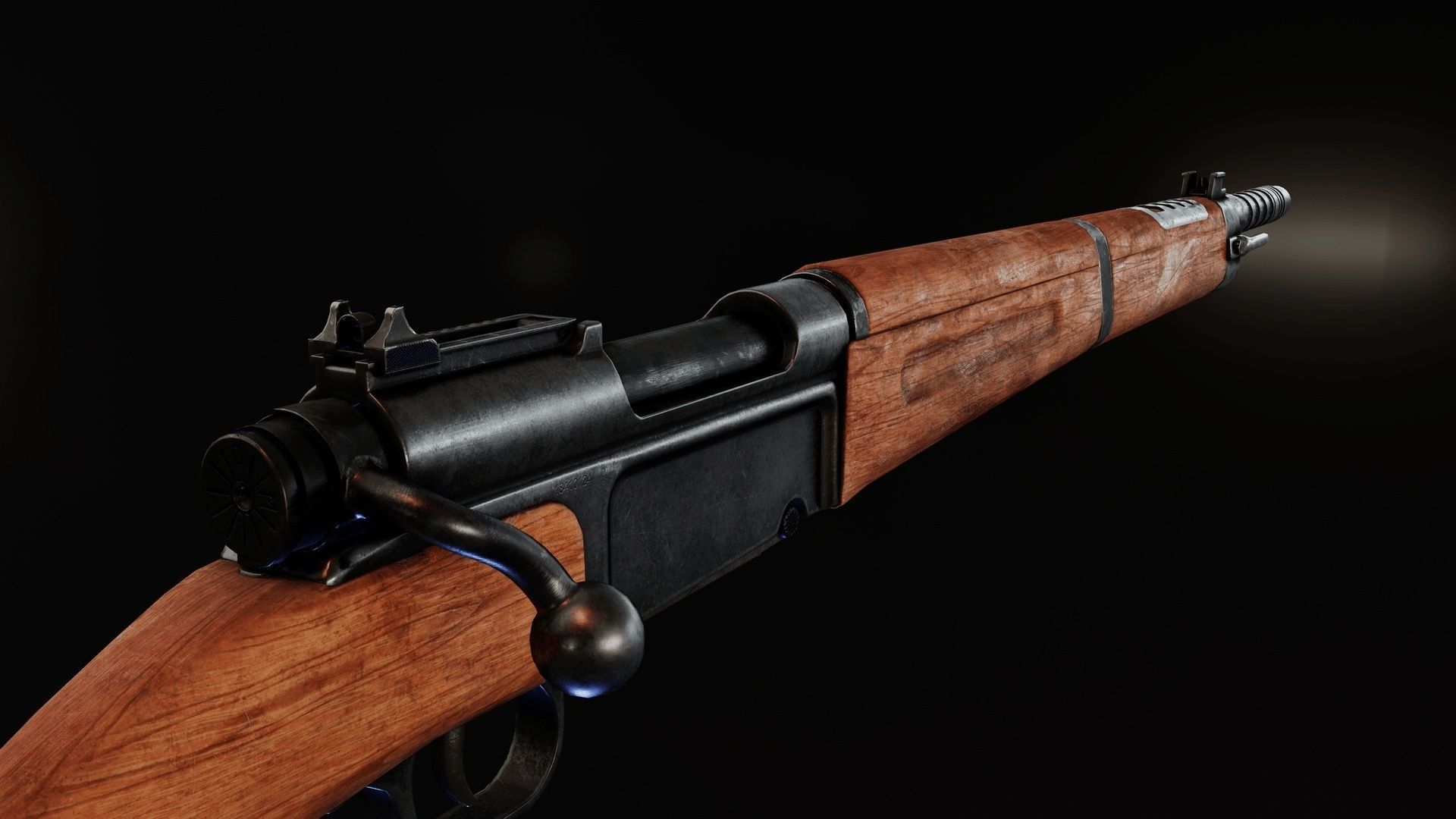 3D model MAS 36 51 with grenade launcher VR / AR / low-poly | CGTrader