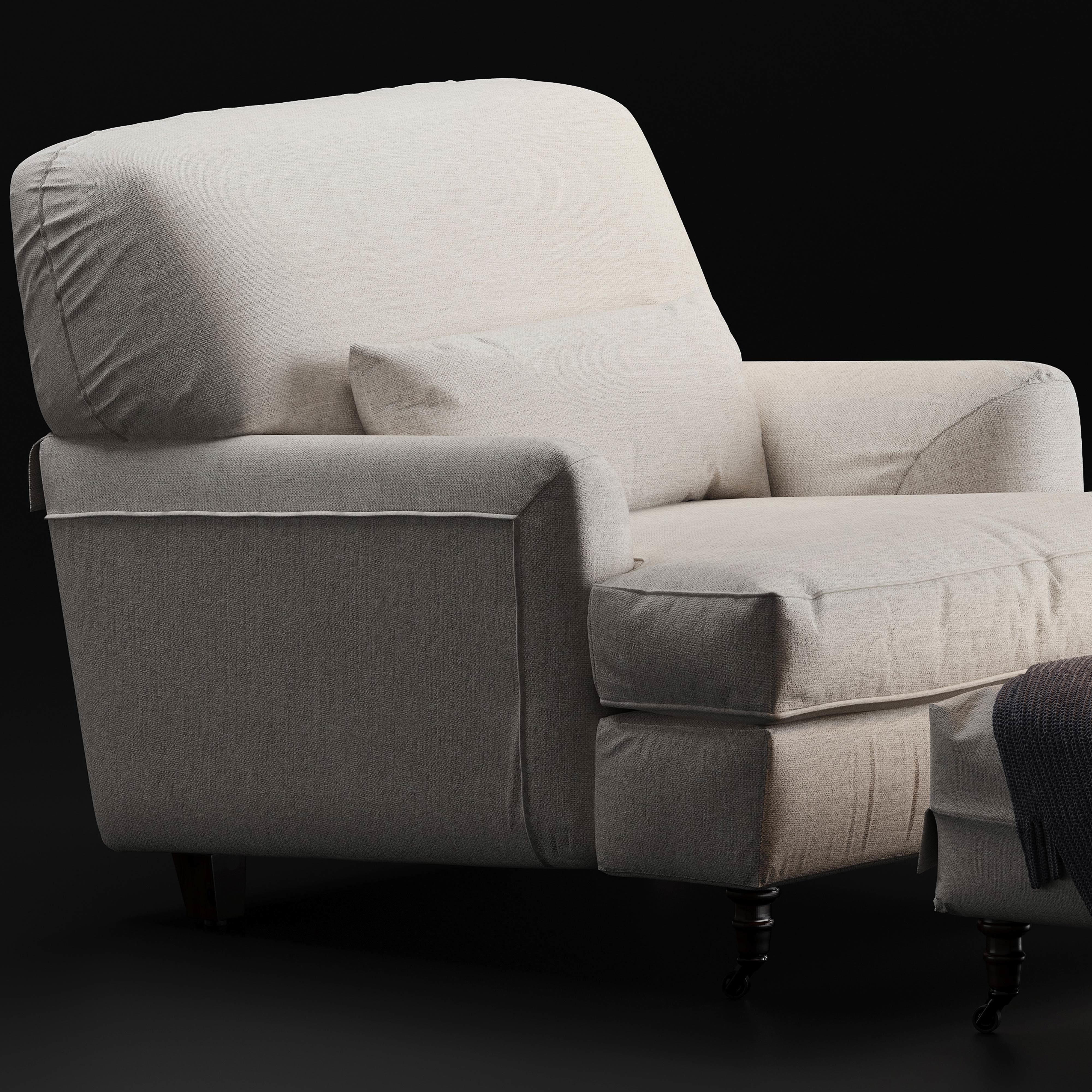 De Padova Raffles chair 3D model | CGTrader