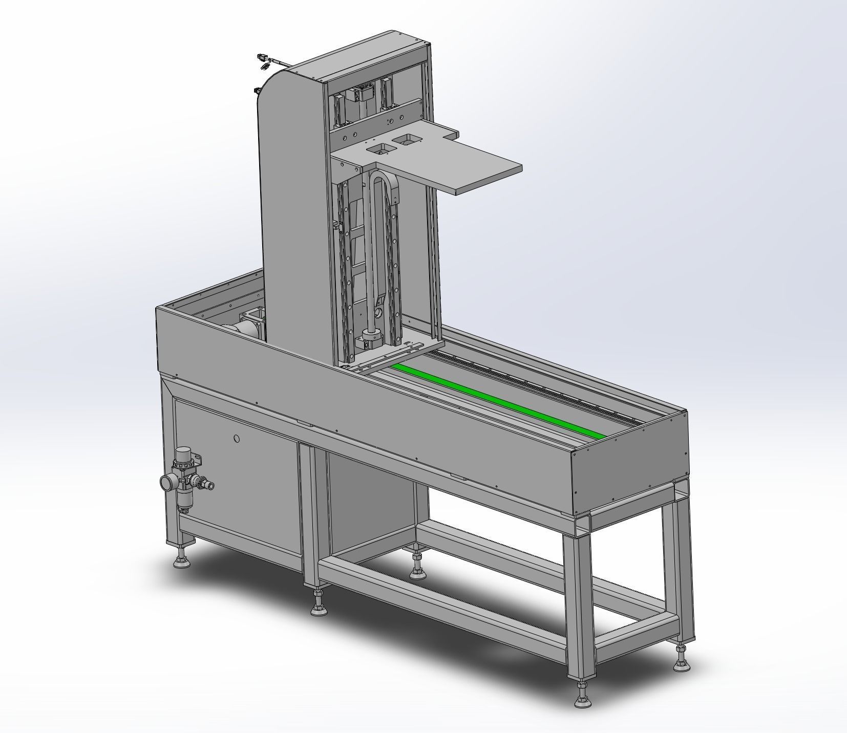 Automatic memory module assembly machine 3D model | CGTrader