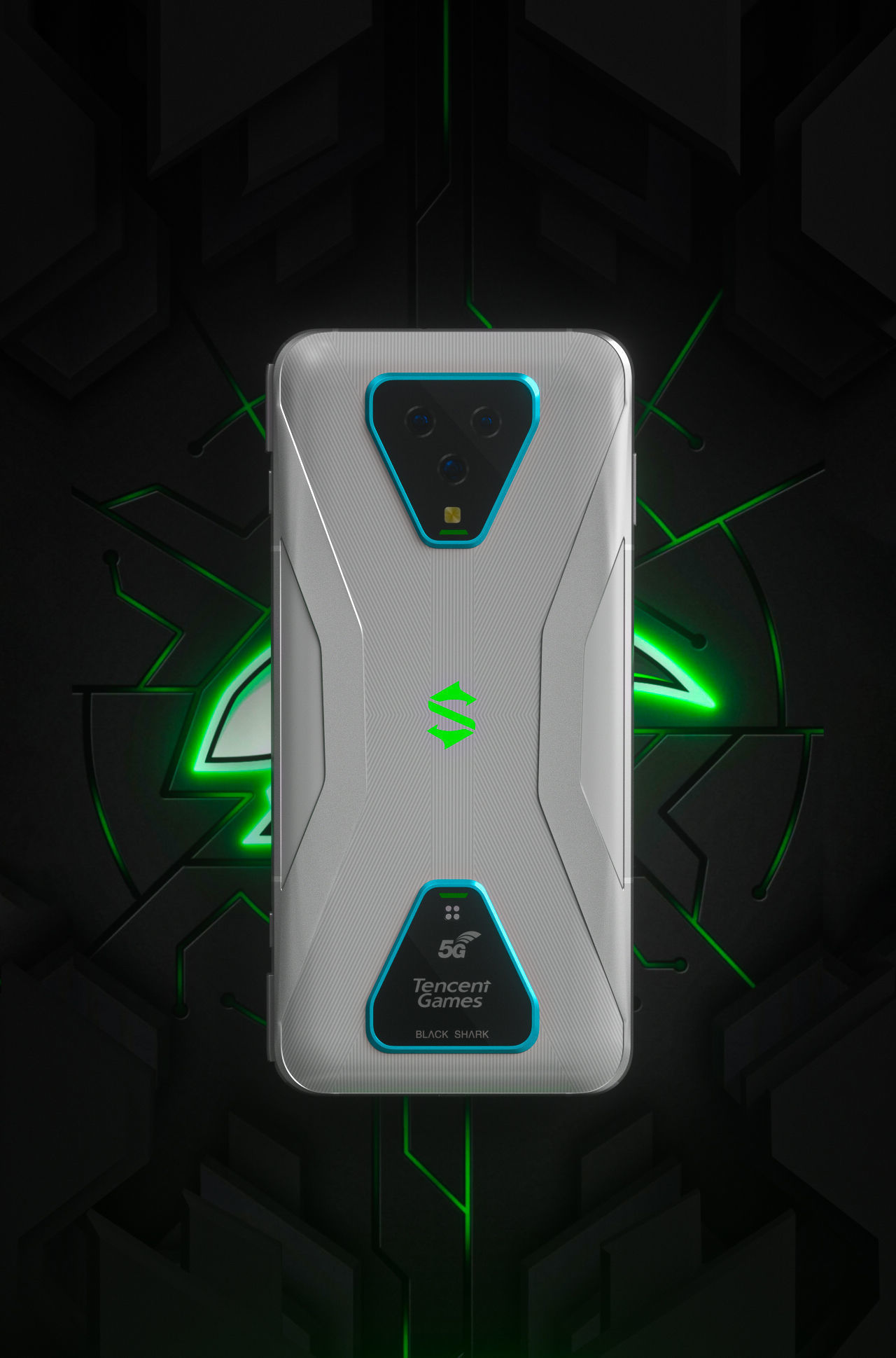 Tencent Black shark Gaming phone3 Pro cell phone 3D model | CGTrader