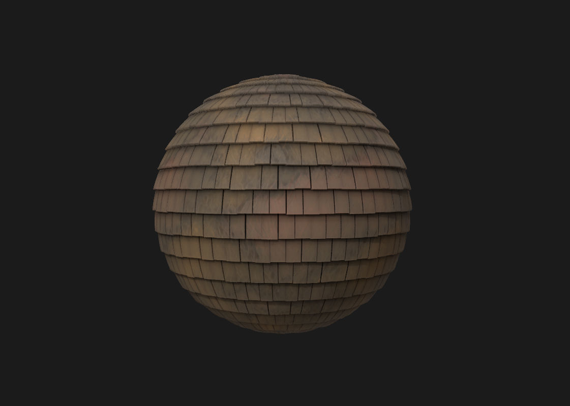 15 Stylized and Seamless Roof Tiles PBR Textures and Materials Texture ...