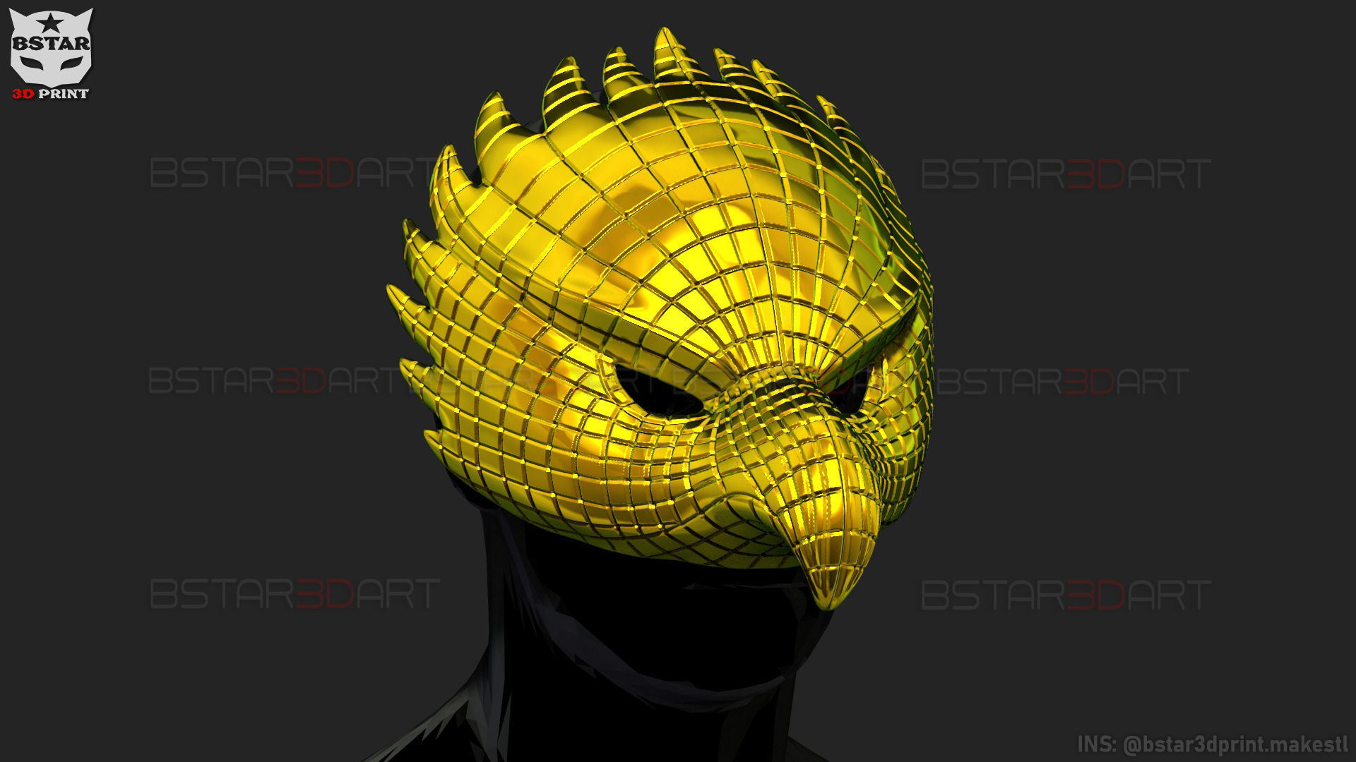 Squid Game Mask - Vip Eagle Mask Cosplay 3D model 3D printable | CGTrader