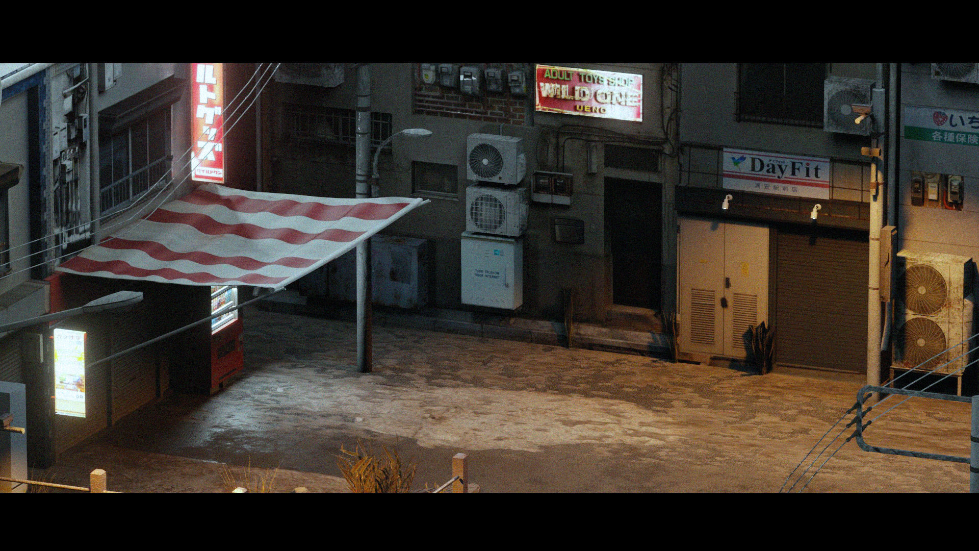 Cyberpunk Street 3D model | CGTrader