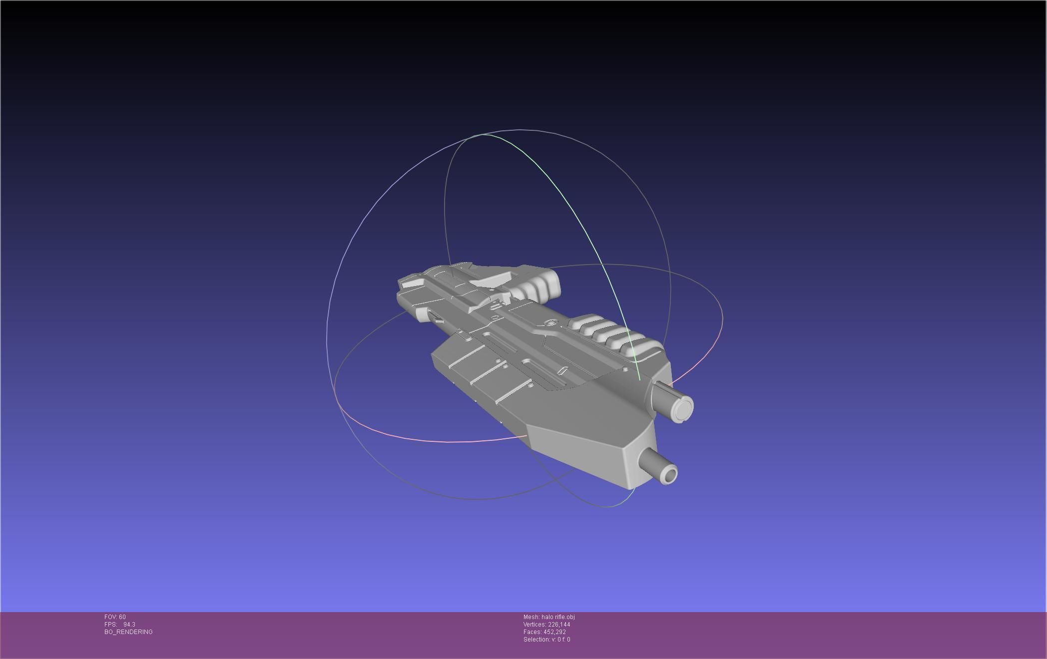 HALO Assault Rifle MA5B Basic Model 3D model | CGTrader